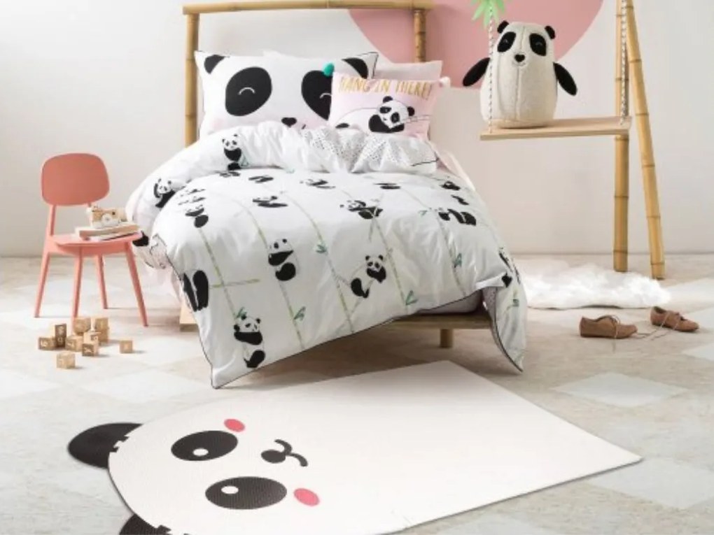 Designový pěnový koberec PANDA do dětského pokoje