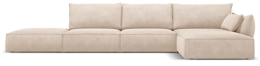 Béžová rohová pohovka (pravý roh) Vanda – Mazzini Sofas