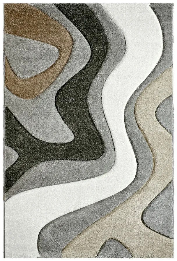 Hans Home | Kusový koberec Acapulco 680 silver, šedá - 200x290