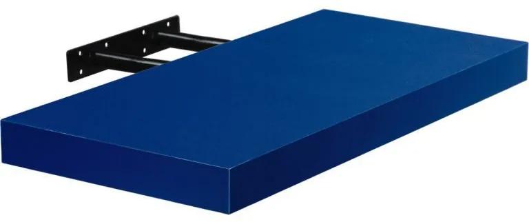 75637  Stilista Volato nástěnná police, 80 cm, modrá