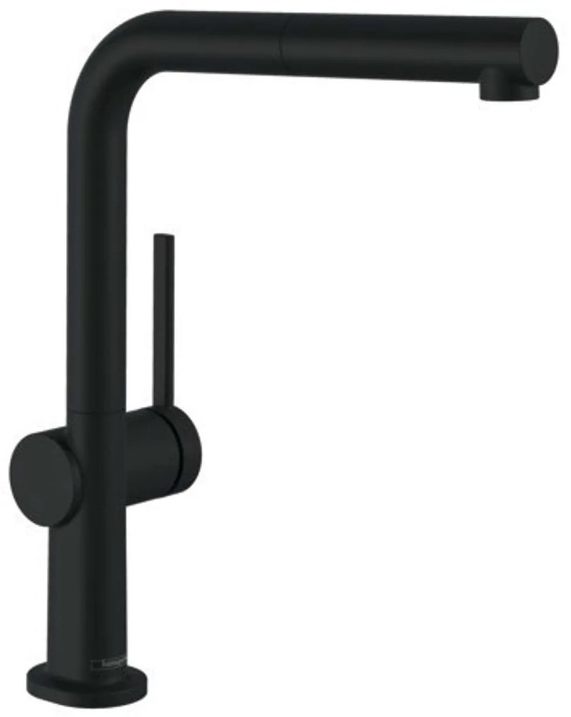 Hansgrohe M54 - Dřezová baterie Talis s výsuvnou koncovkou, matná černá 72808670