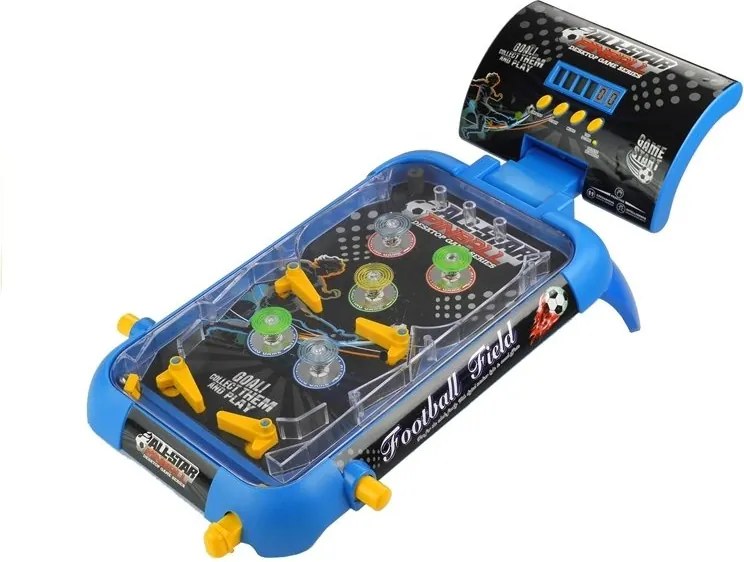 LEAN Toys Postřehová hra Pinball Flipper se světelnými efekty, 53 cm