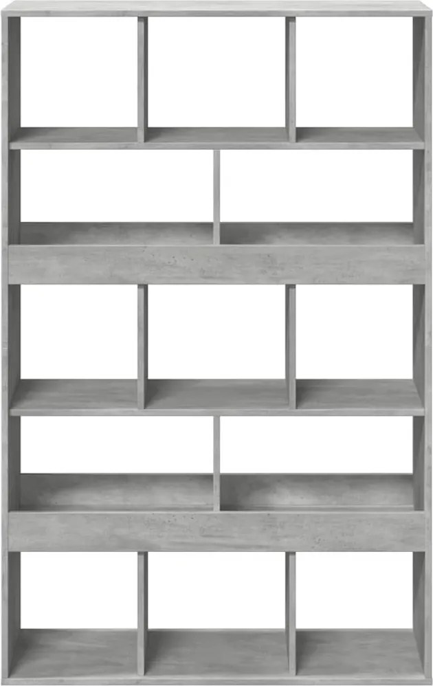 Dělicí stěna betonově šedá 100 x 33 x 156,5 cm kompozitní dřevo 3309531