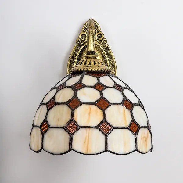 BRILAGI - Tiffany vitrážová nástěnná lampa DORAN 1xE27/40W/230V