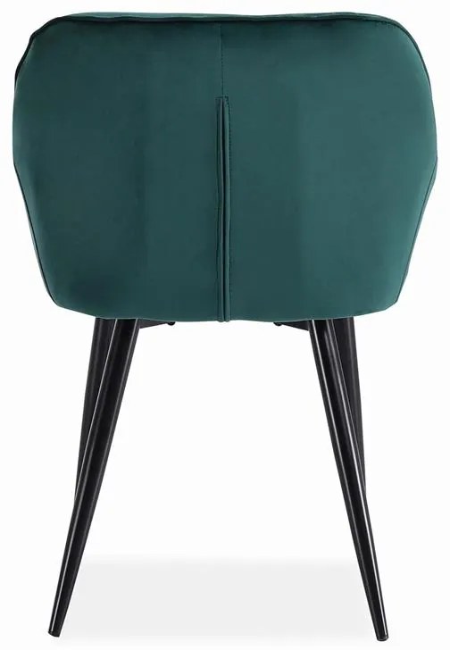HALMAR K487 židle tmavě zelená