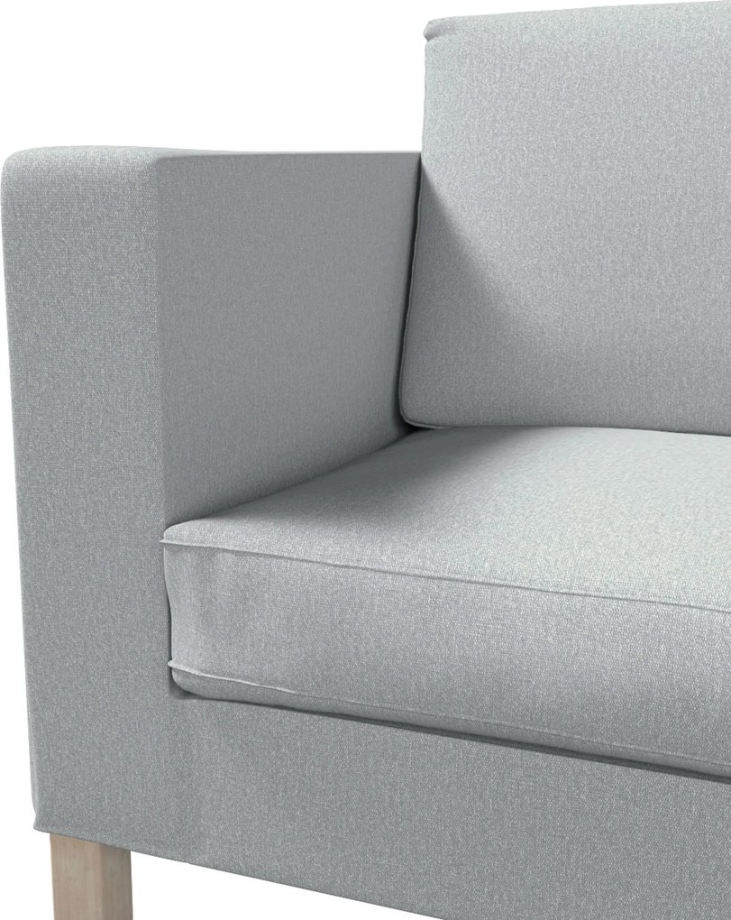 Potah na pohovku IKEA Karlanda rozkládací, krátký barva šedá látka pletený vzor