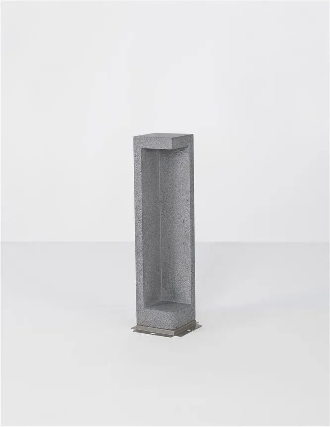 NV 9790021 Venkovní sloupkové svítidlo GRANTE šedý beton a hliník LED 5W 3000K 220-240V IP65 - NOVA LUCE