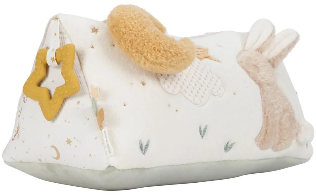 Little Dutch Polštářek trojhranný s aktivitami Newborn Naturals