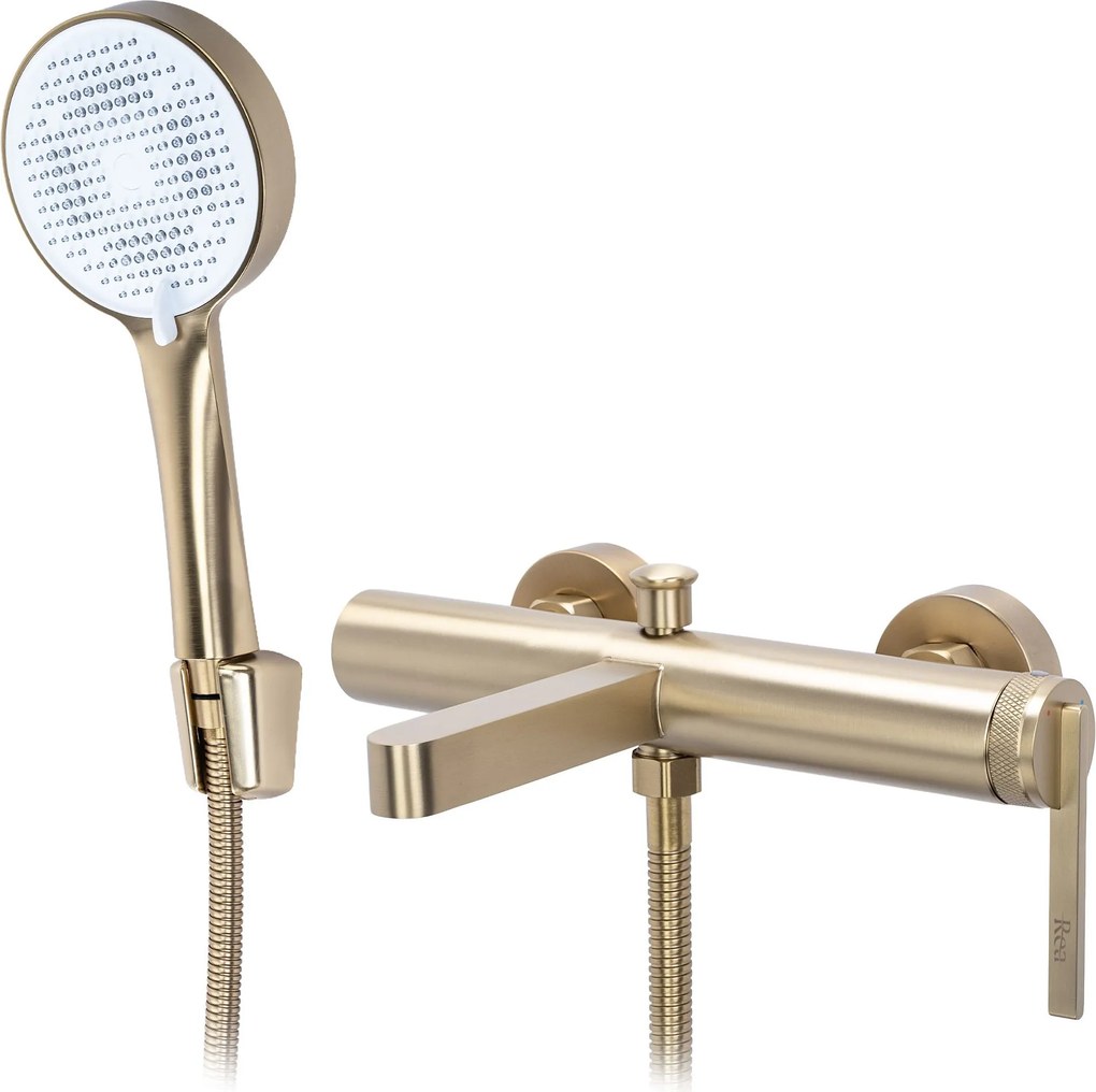 Rea, Koupelnová baterie REA Grace Brush Gold, REA-B2242