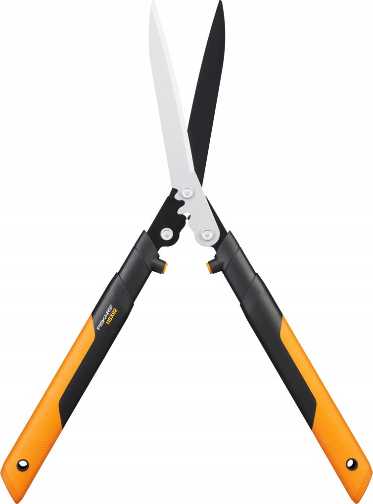 Fiskars Powergear Nůžky na živý plot HSX92 pro zahradní keře, ruční, 63 cm
