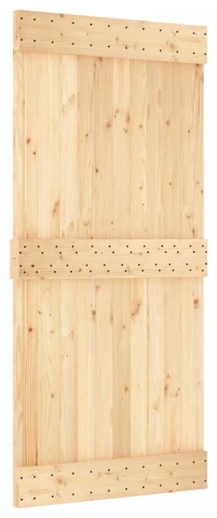Dveře NARVIK 95 x 210 cm masivní borové dřevo,  154434