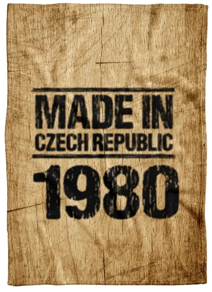 Deka Made In (rok: 1980, Podšití beránkem: NE)