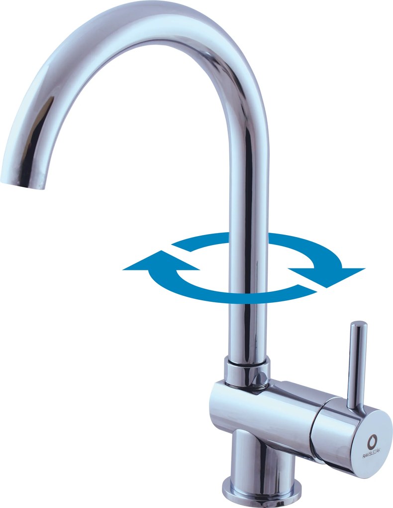 Slezák Rav E908.5/4 dřezová baterie pro nízkotlaké ohřívače chrom 1/2''