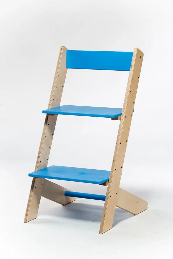Lucas Wood Style rostoucí židle EASY LINE -  modrá