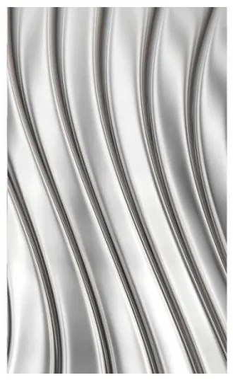DIMEX | Vliesová fototapeta na zeď Kovové pásy MS-2-0299  | 150 x 250 cm | bílá, šedá