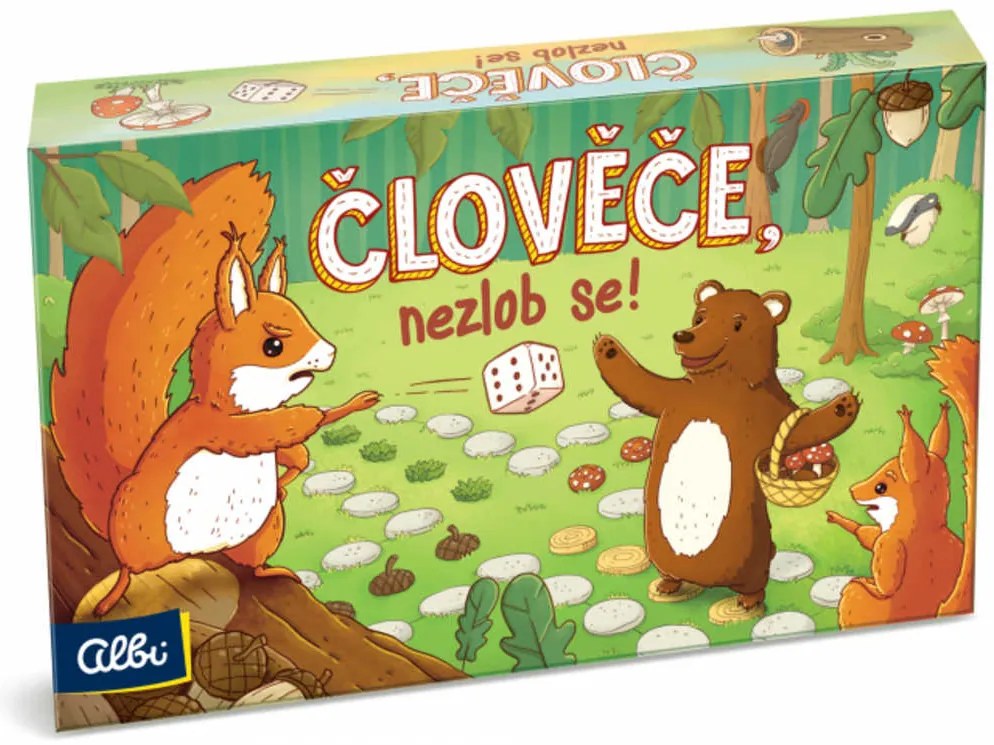 ALBI HRA Člověče, nezlob se ! Zvířátka *SPOLEČENSKÉ HRY* alqzk