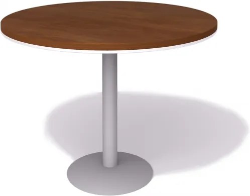 Konferenční stůl TopOffice, průměr 100 cm višeň
