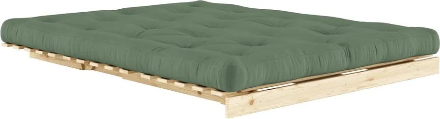 Zelená rozkládací pohovka 160 cm Roots - Karup Design