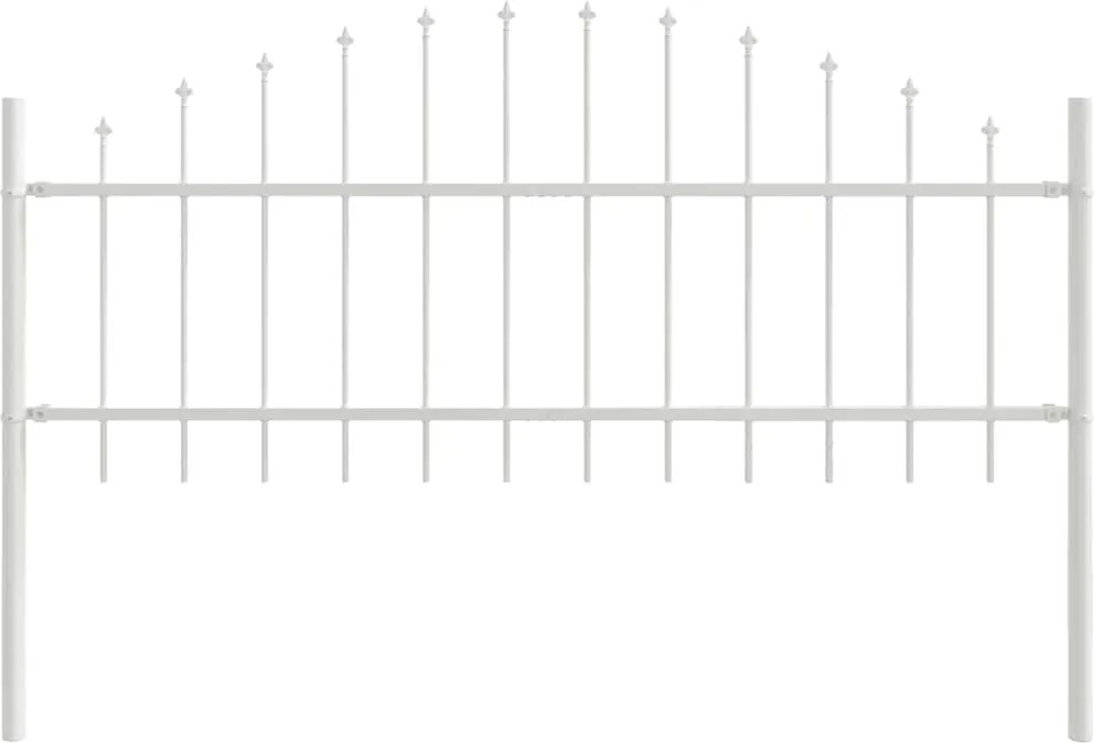Zahradní plot WOERDEN 3 ks 170 x 115 cm Práškově lakovaná ocel 3360142