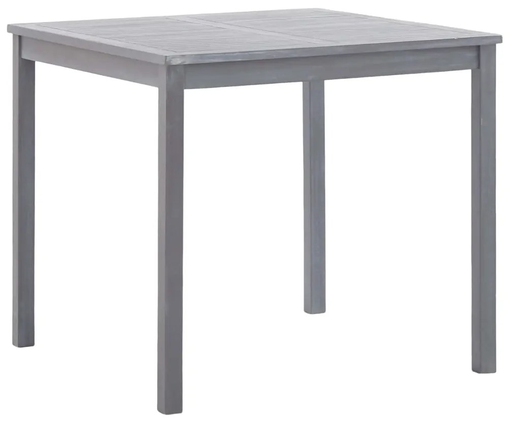 Zahradní stůl Coules - šedý | 80x80x74 cm