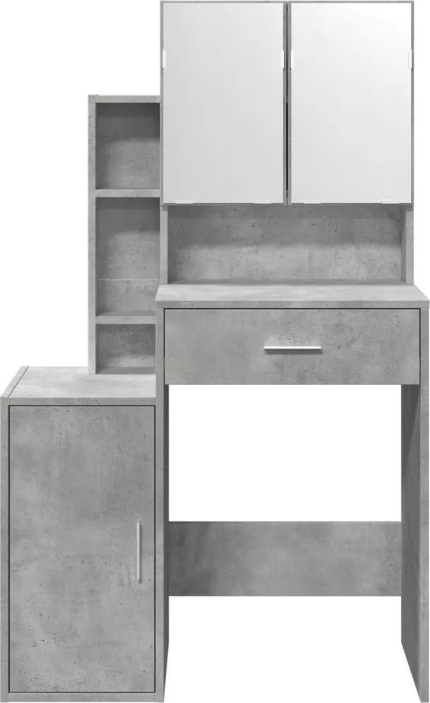 vidaXL Toaletní stolek se skříňkou 80 x 35 x 132 cm [848235] Barva: dub sonoma