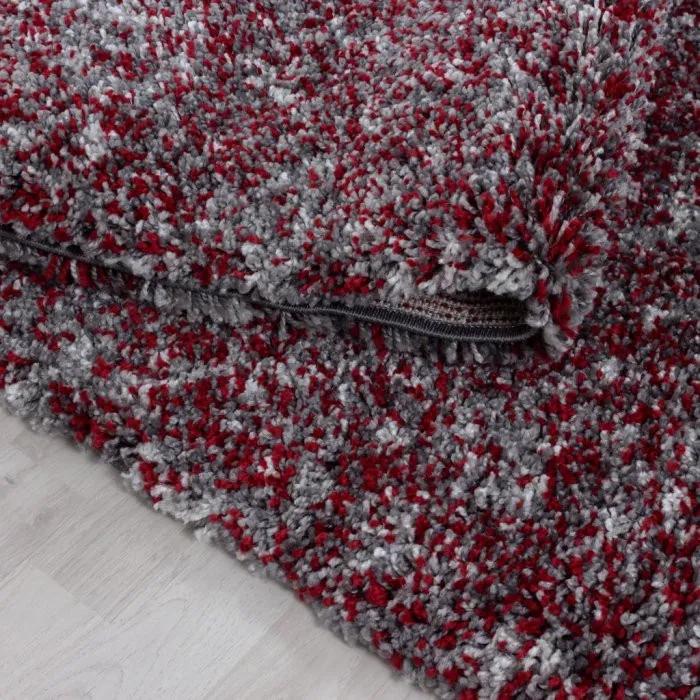 Vopi | Kusový koberec Enjoy shaggy 4500 red - kruh 120 cm