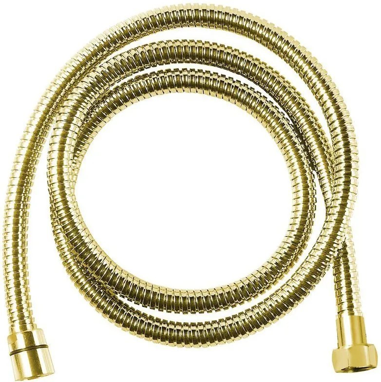 Reitano Rubinetteria Reitano Rubinetteria, POWERFLEX kovová sprchová hadice, opletená, 175 cm, zlato, FLE10ZL
