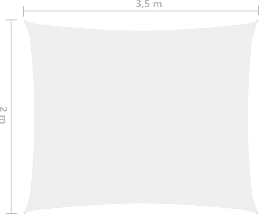 vidaXL Stínící plachta oxfordská látka obdélníková 2 x 3,5 m [135256] Barva: Cihlová