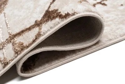 Stylový interiérový koberec béžově hnědý Šířka: 120 cm | Délka: 170 cm