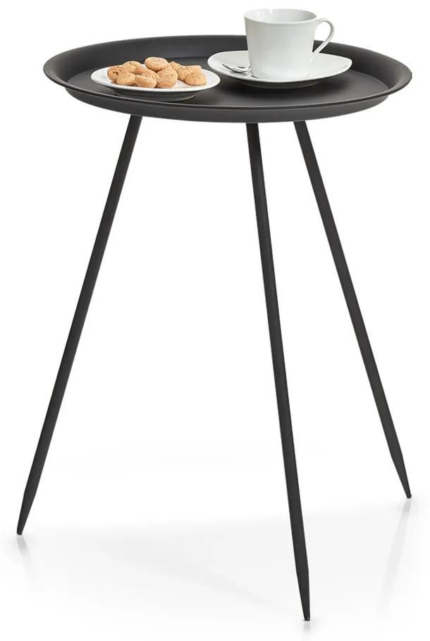 Konferenční stolek  - kov, Ø 40 cm, ZELLER