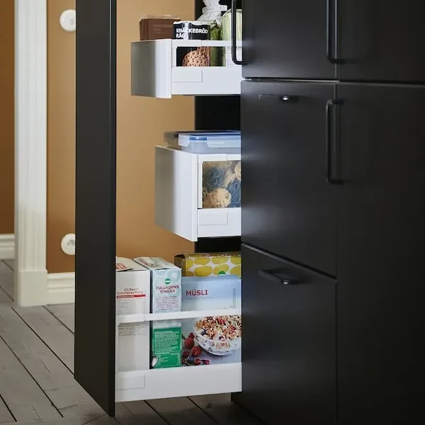 IKEA 365+ Dóza na potraviny s víkem, obdélník/plast, 4.2 l