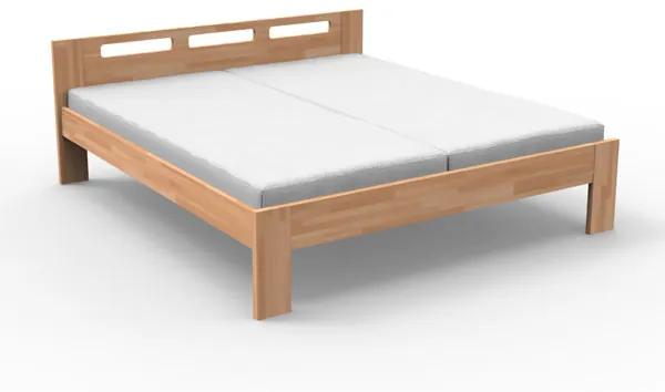Manželská postel 180 cm Neoma (masiv buk). 731970