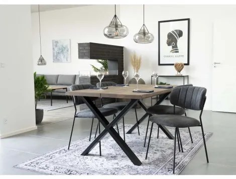 Jídelní stůl TOULON HOUSE NORDIC 140X95 cm,tmavý dub House Nordic 2201490