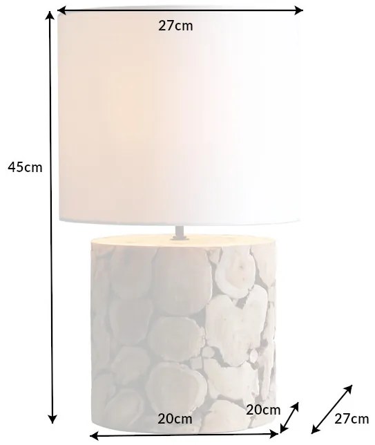 Stolní lampa APIA Dekorhome