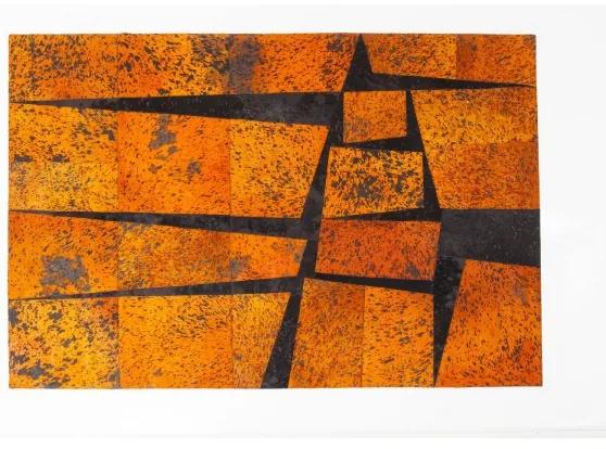 Koberec Blocks 240×170 cm - oranžový