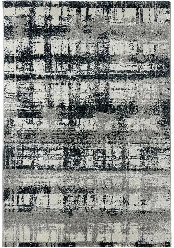 Breno Kusový koberec BRONX 548 grey, 120x170 cm, Vícebarevné/Šedá