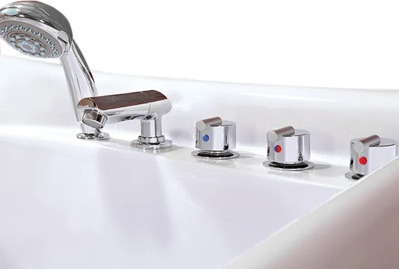 Terra Hydromasážní vířivá vana Ramzes 634 168x85 s ohřevem vody