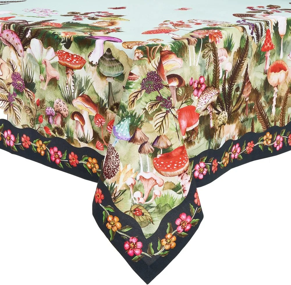 Butlers FUNGHI & FLOWERS Ubrus 300 x 160 cm