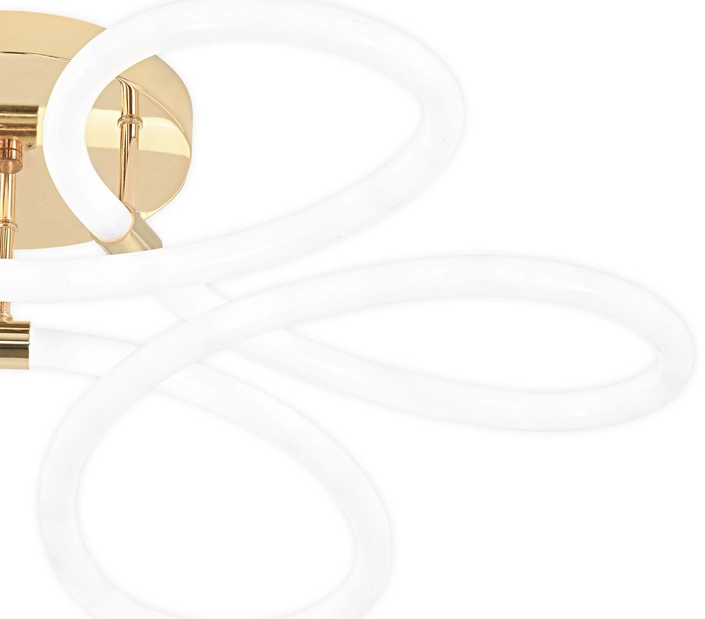 Toolight Stropní LED osvětlení Butterfly G023-C Gold