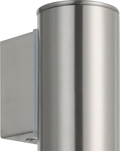 Eglo 33581 - LED RGBW Stm. venk. nás. svítidlo RIGA 1xGU10/5W/230V IP44 m. chrom
