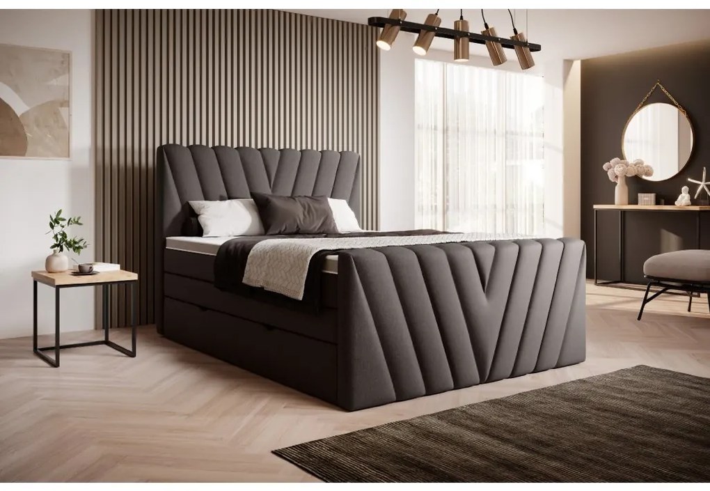 Candice boxspring postel 160X200 Materiál / Dekor: Lukso 39