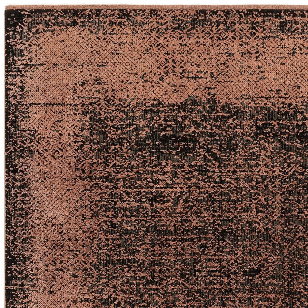 Tribeca Design Kusový koberec Trigger Terracotta Black Rozměry: 160x230 cm