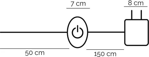 ONLI - LED Stojací lampa TWIST LED/24W/230V 4000K černá