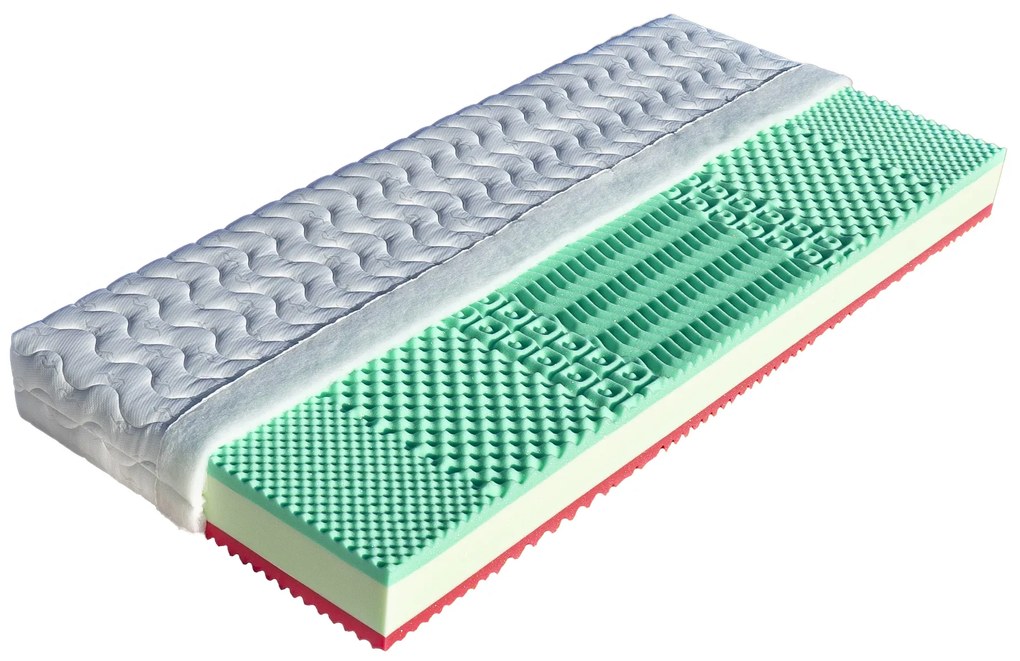 Zdravotní matrace Dřevočal EMA 1+1 ZDARMA, 19 cm + polštář zdarma Rozměr: 140x200 cm, Potah: Levandule