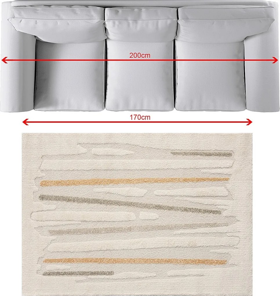 Koberec Stripes II 120x170 cm