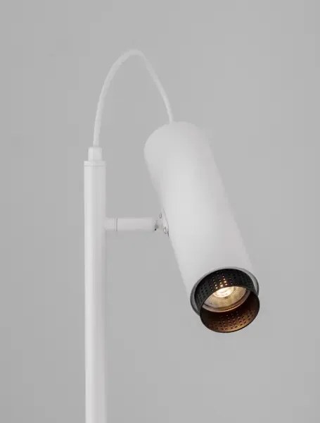 Designová stojací lampa Nessi Bílá