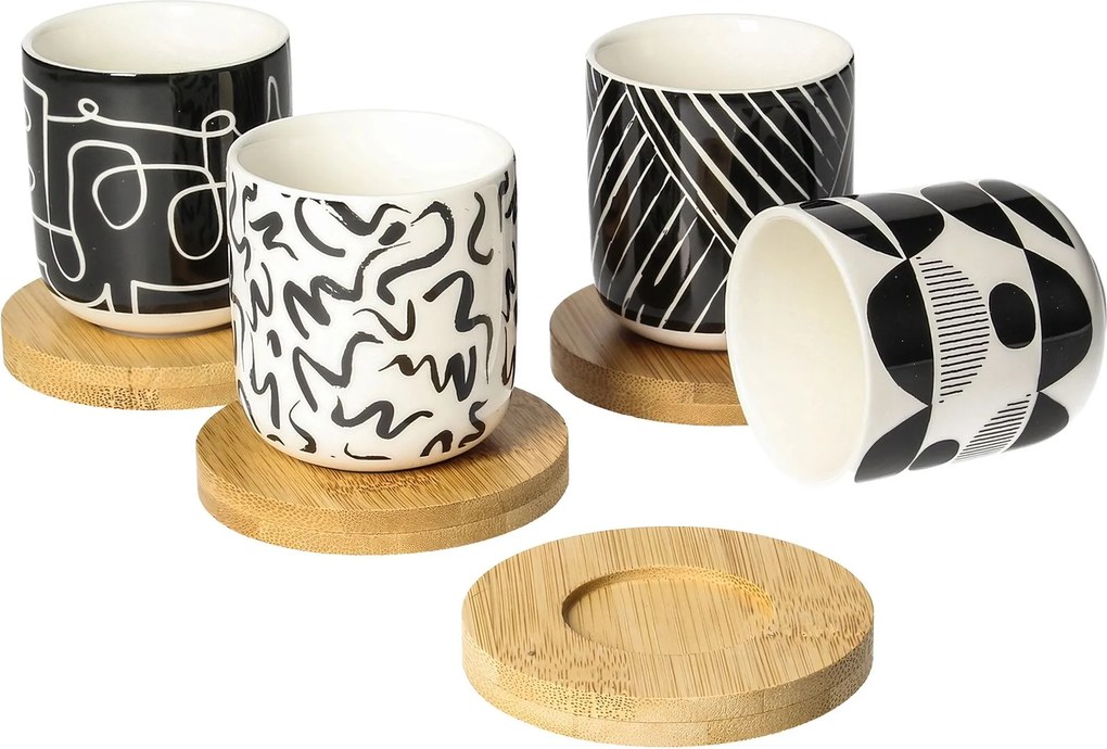Sada šálků Contraria 100ml bamboo