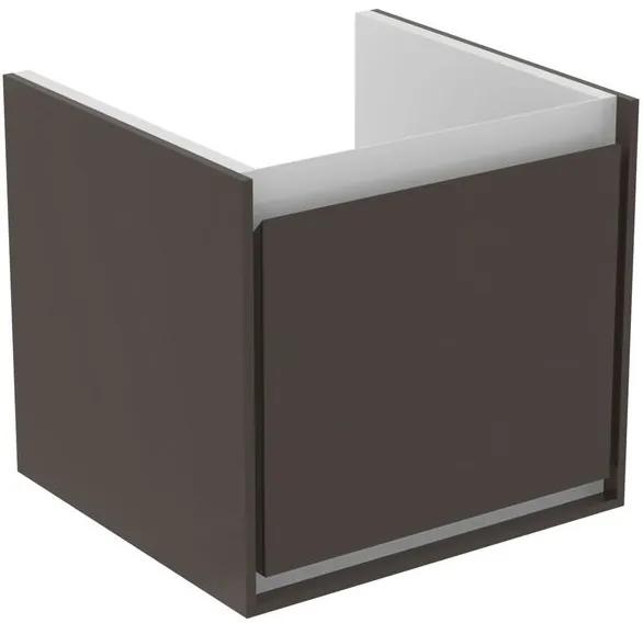 Ideal Standard Connect Air Skříňka pod umyvadlo Cube 50 cm, matná hnědá E0842VY