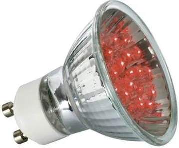 P 28007 LED Reflektorová žárovka 24° 1W GU10 230V 51mm červená 280.07 - PAULMANN