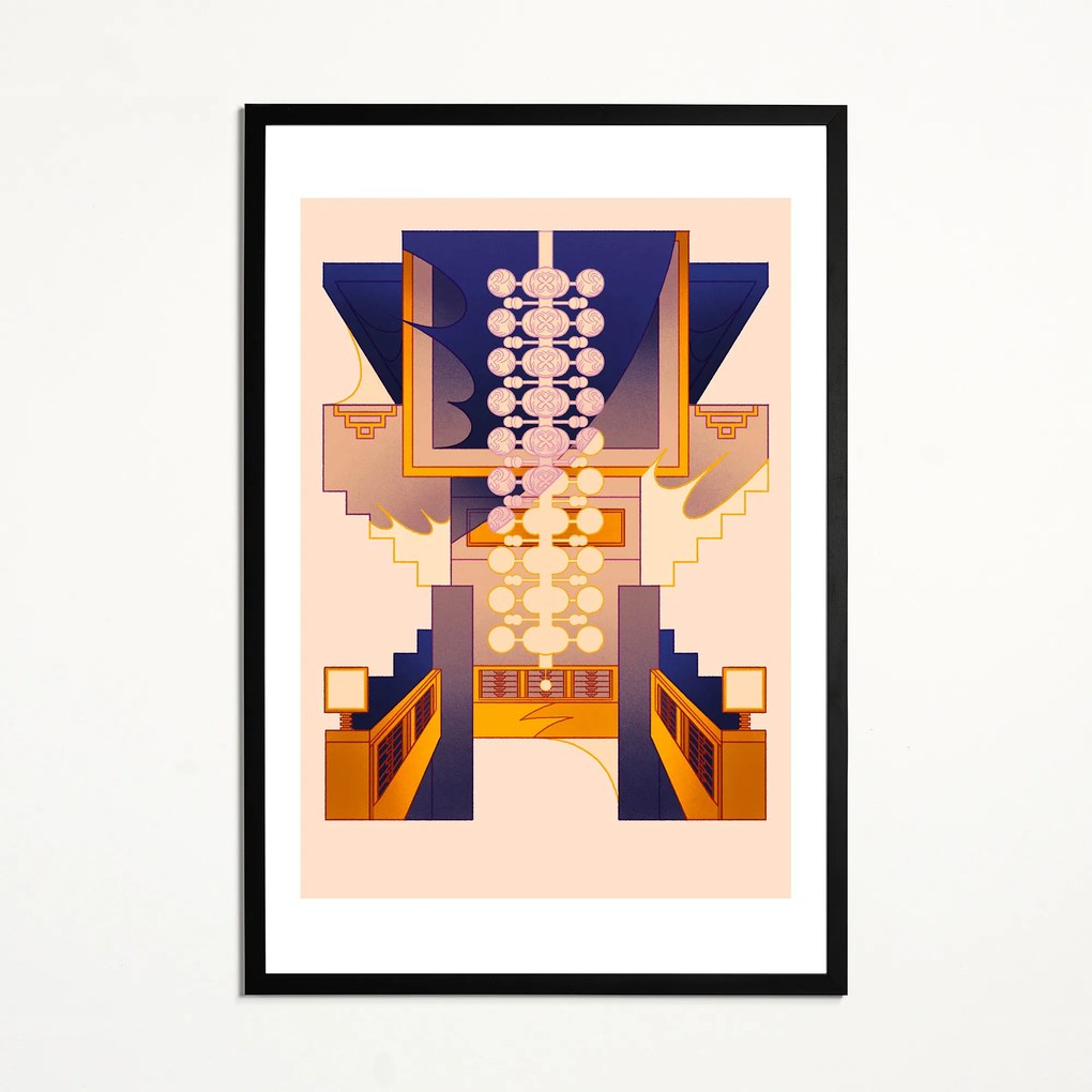 Marek Kulhavý | Mára Čmára Marek Kulhavý | Ostrava 2 Rám: Černý, Velikost: 30 x 20 cm